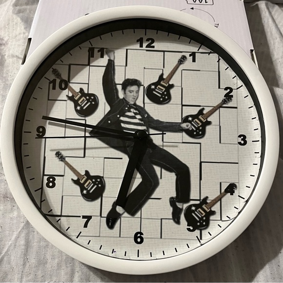 Wall Decor | Elvis Clock | Poshmark